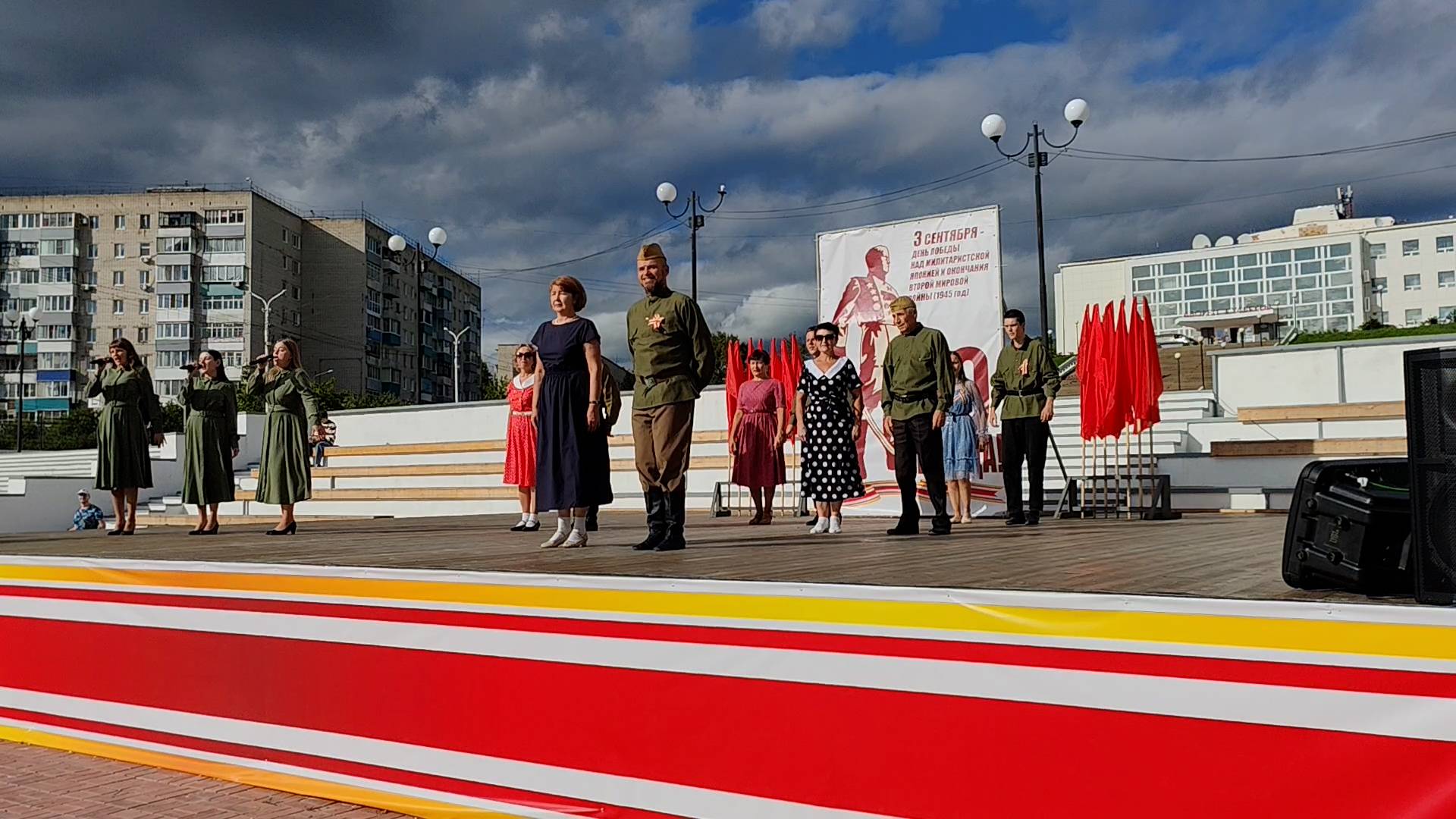 ⭐Песня «Тучи в голубом», исполняют: ДК «Восход», «Руэда»