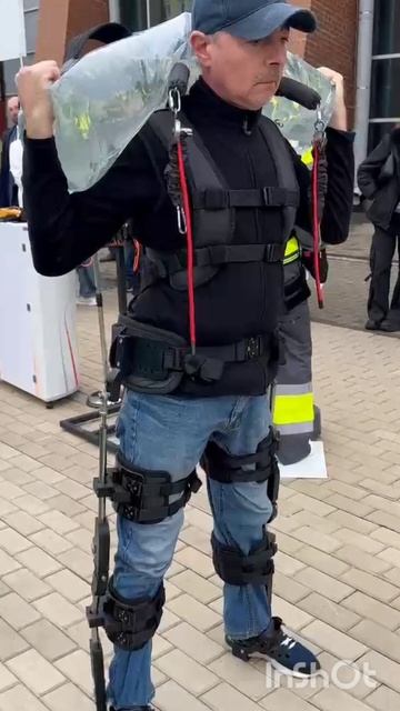 ## Новые возможности с экзоскелетом: поднимайте тяжести легко и безопасно!