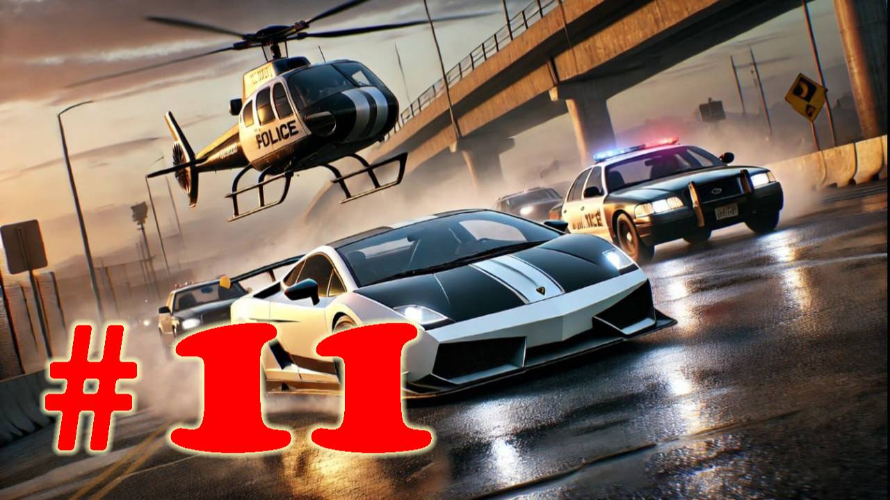 Need for Speed: Most Wanted ➤ прохождение №11 | Босс №-2 Булл |