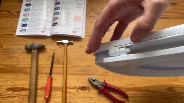 Как перевернуть планку на крышке К,КУ, КВ, если её установили неправильно.