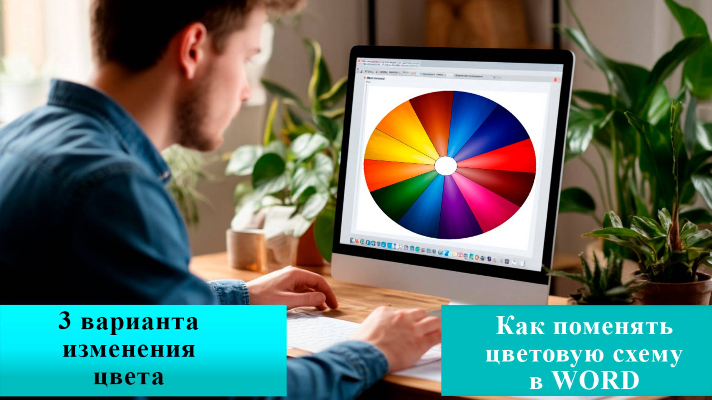 Изменение цветового оформления (цветовой темы) в Word - как поменять цвета схем и диаграмм