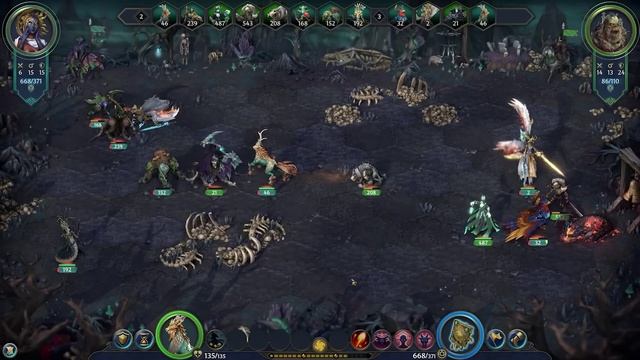 Победный бой в игре Heroes of Might & Magic: Olden Era