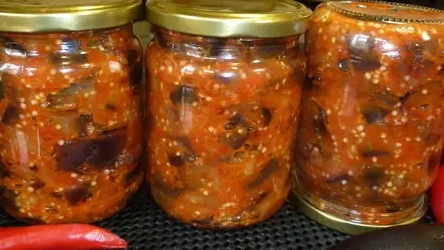 БАКЛАЖАНЫ ПО-ГРУЗИНСКИ на зиму