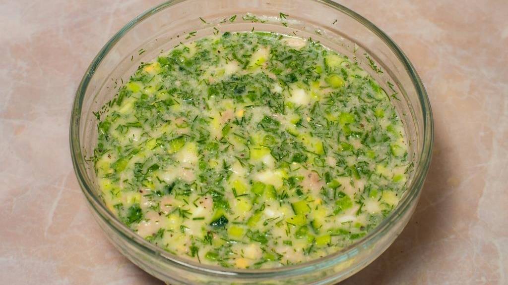 Окрошка классическая