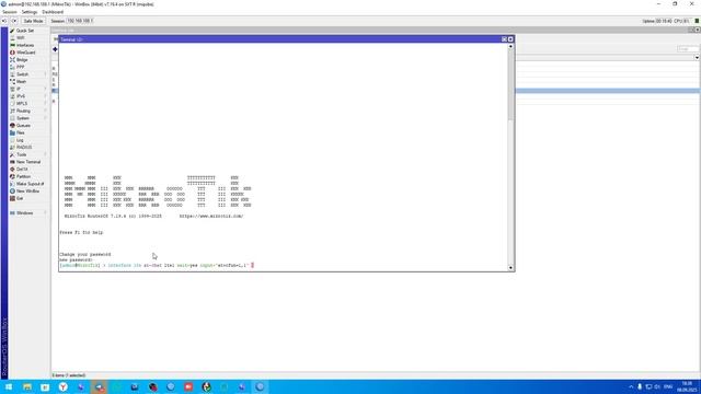 Управление модемом T77W968 через терминал Mikrotik. SXT LTE