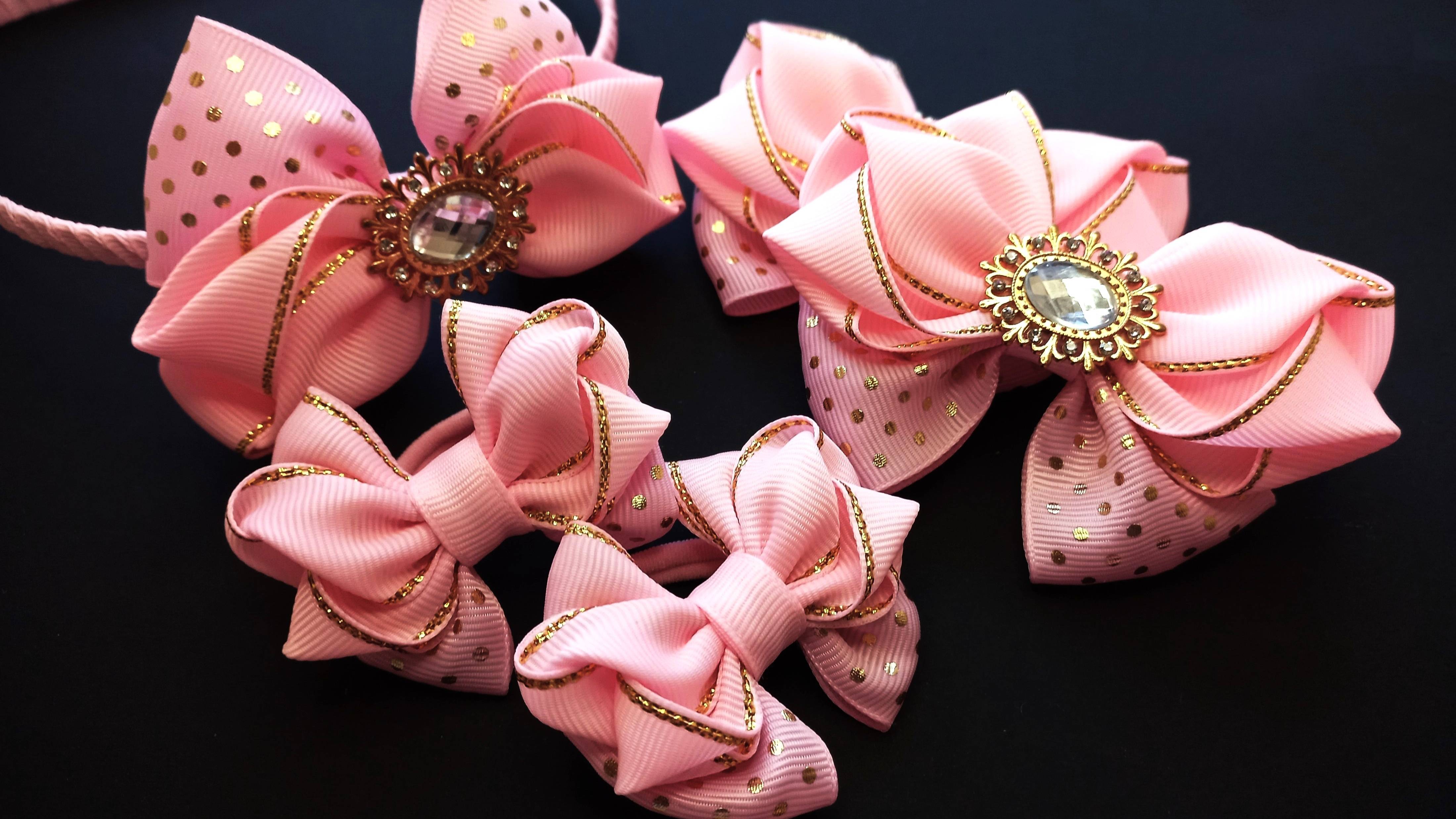 Розово-золотой набор для девочки  (24213)