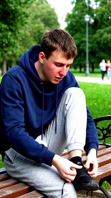 Анекдот - "Шнуровка с соплями".