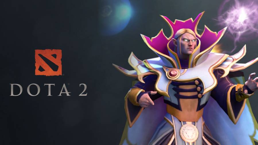 Dota 2 (играем спустя долгое время) по фану на Инвокере и Рубике