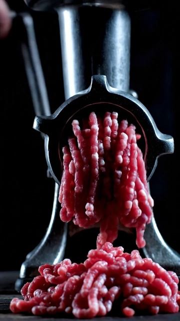 Анекдот - "Попав в мясорубку".