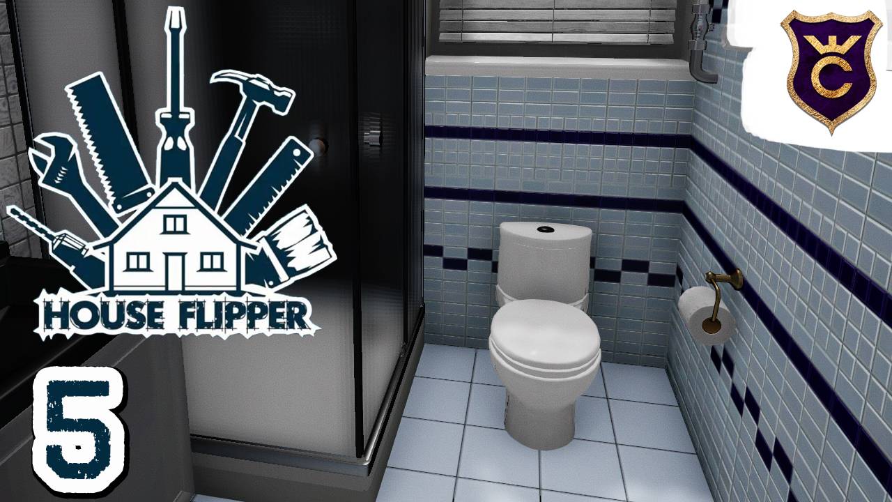 САМАЯ КРАСИВАЯ ВАННАЯ КОМНАТА - House Flipper Прохождение #5