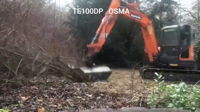 🔵 TE100DP Косилка экскаваторная @osmaforestryequipment  на экскаваторы 4-5тн