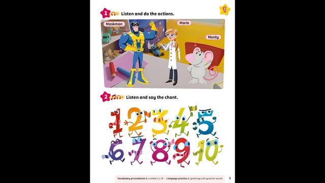 Kid's Box 1 New Generation Unit 1 page 5 track 4