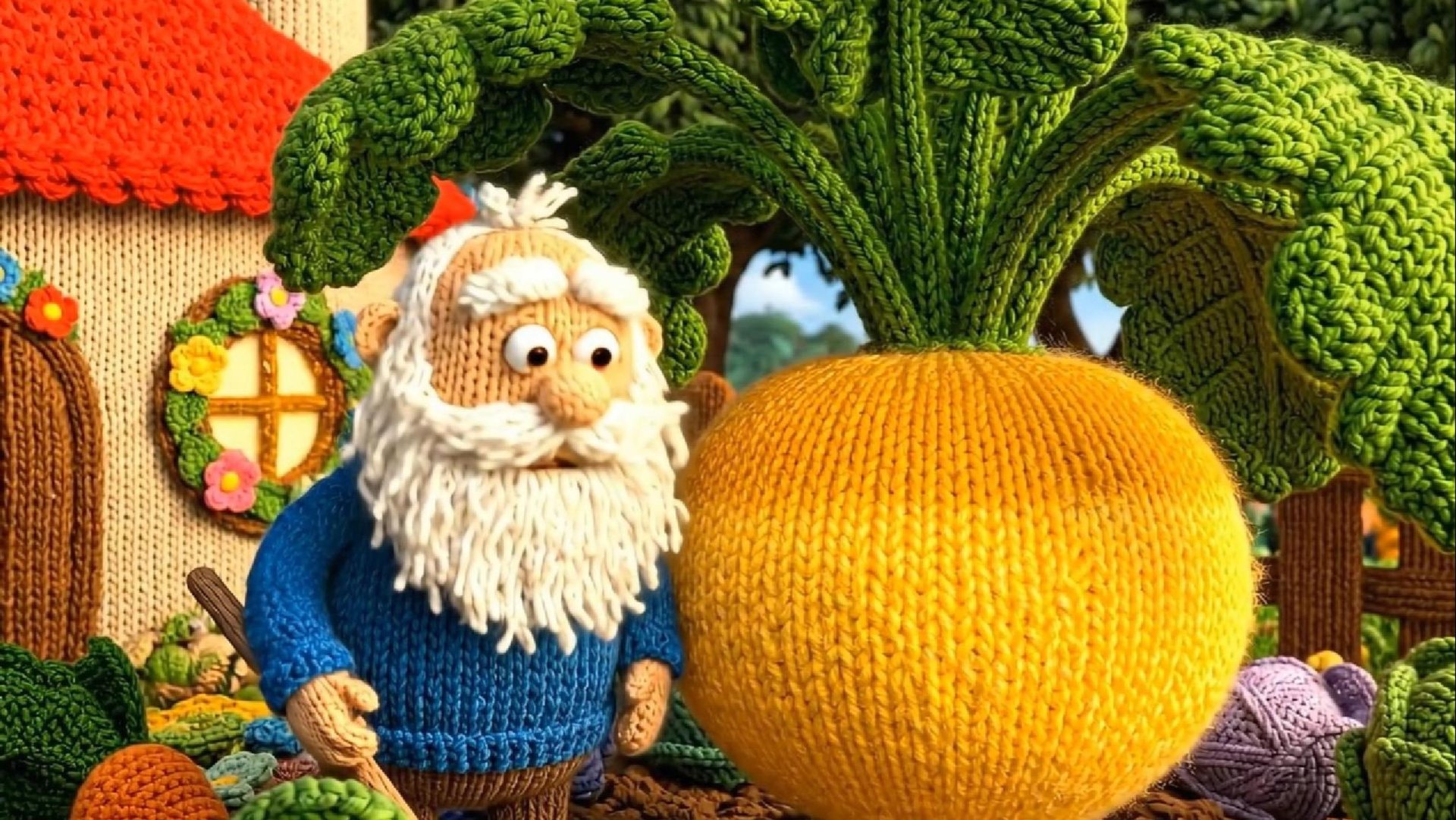 🌱 Репка | Сказка в вязаном мире