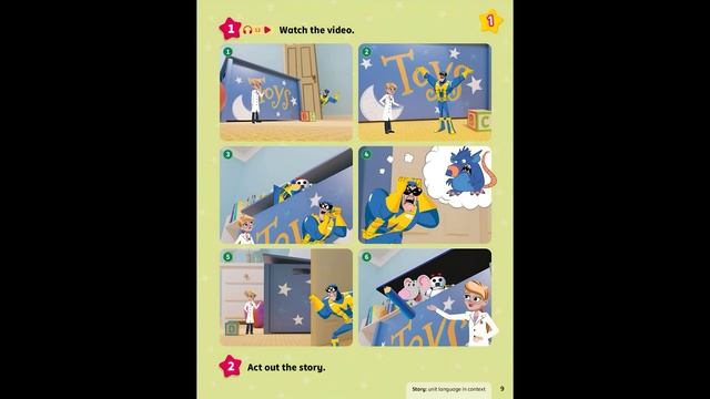 Kid's Box 1 New Generation Unit 1 page 9 track 12