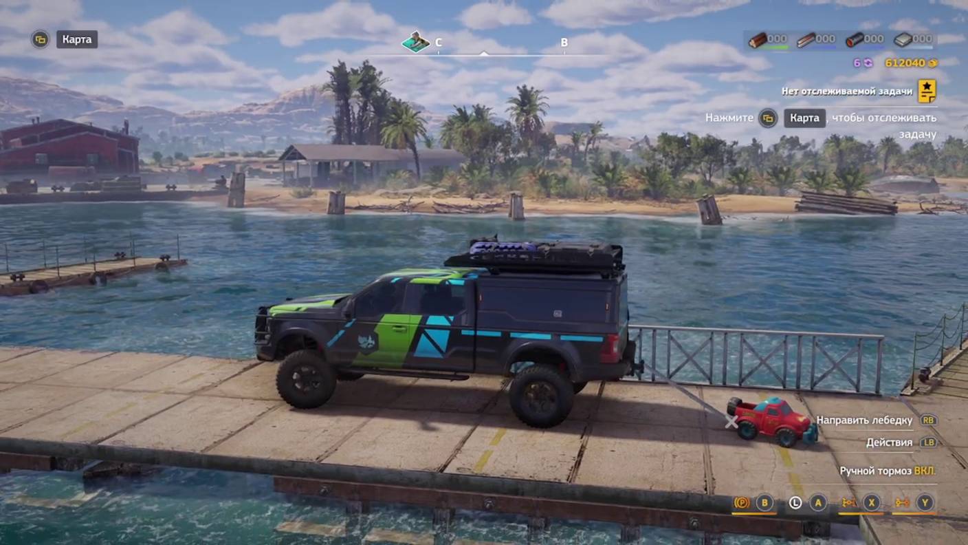 Игрушечные машины на карте «Привал» в RoadCraft