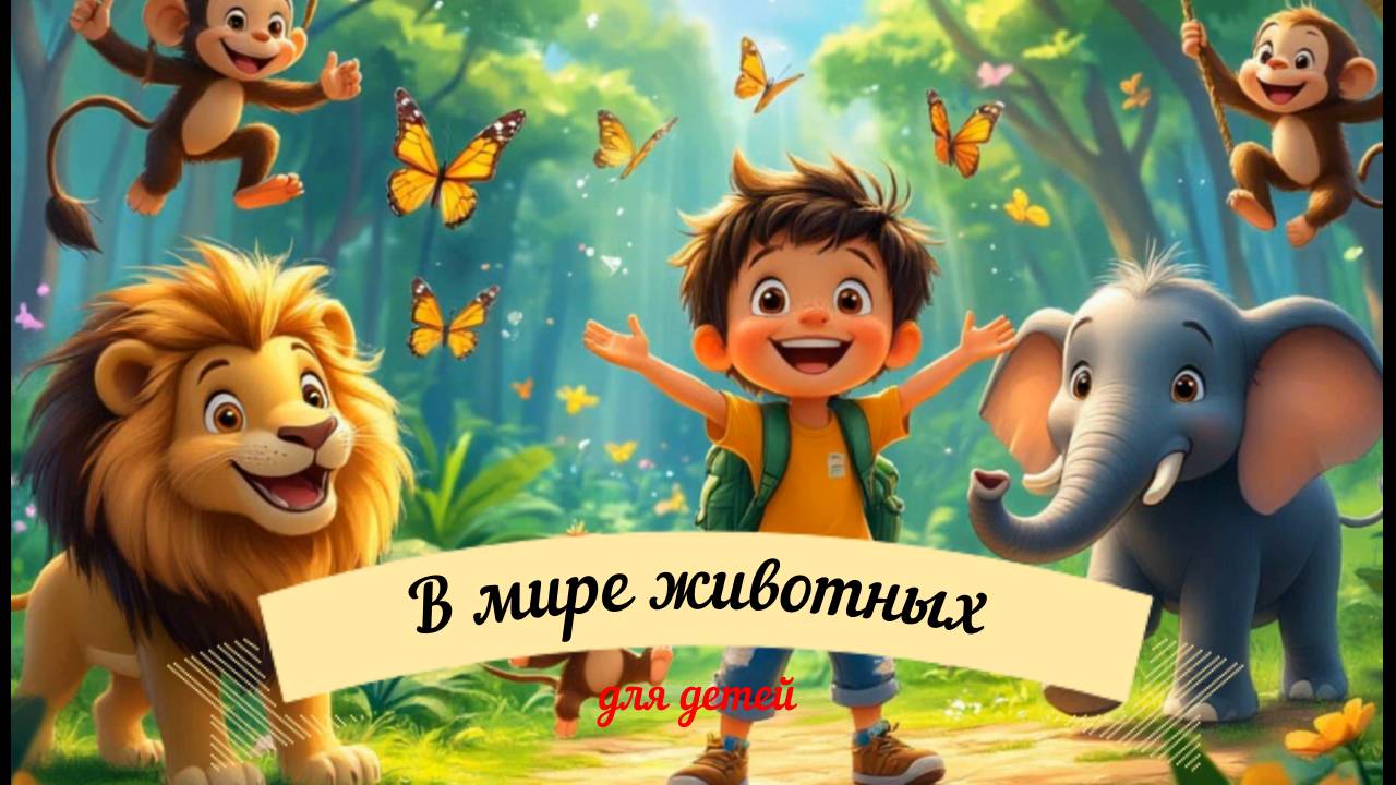 В мире животных: Волшебные приключения и сказки для детей 🐾✨