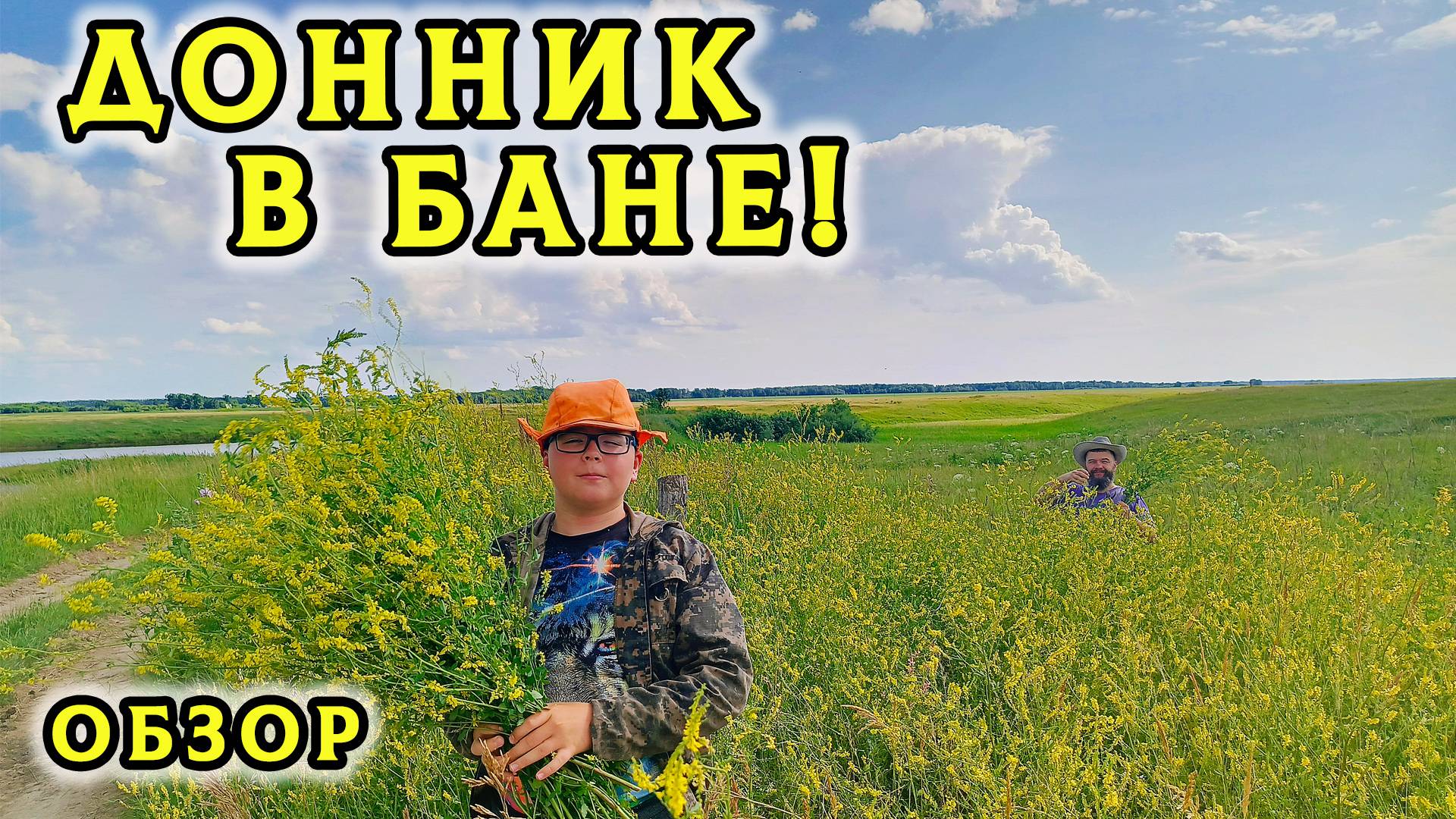 Неожиданное применение бани! Сушим донник и другие травы в бане-бочке — экологично и удобно