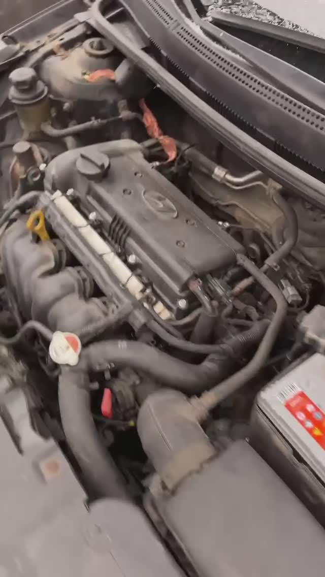 Первое ТО после замены двигателя G4FC 1.6L Hyundai Solaris