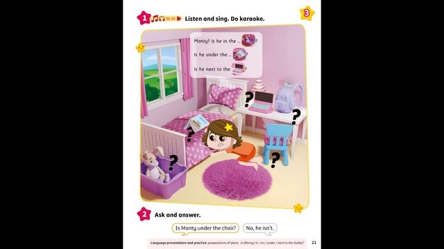 Kid's Box 1 New Generation Unit 3 page 21 track 33