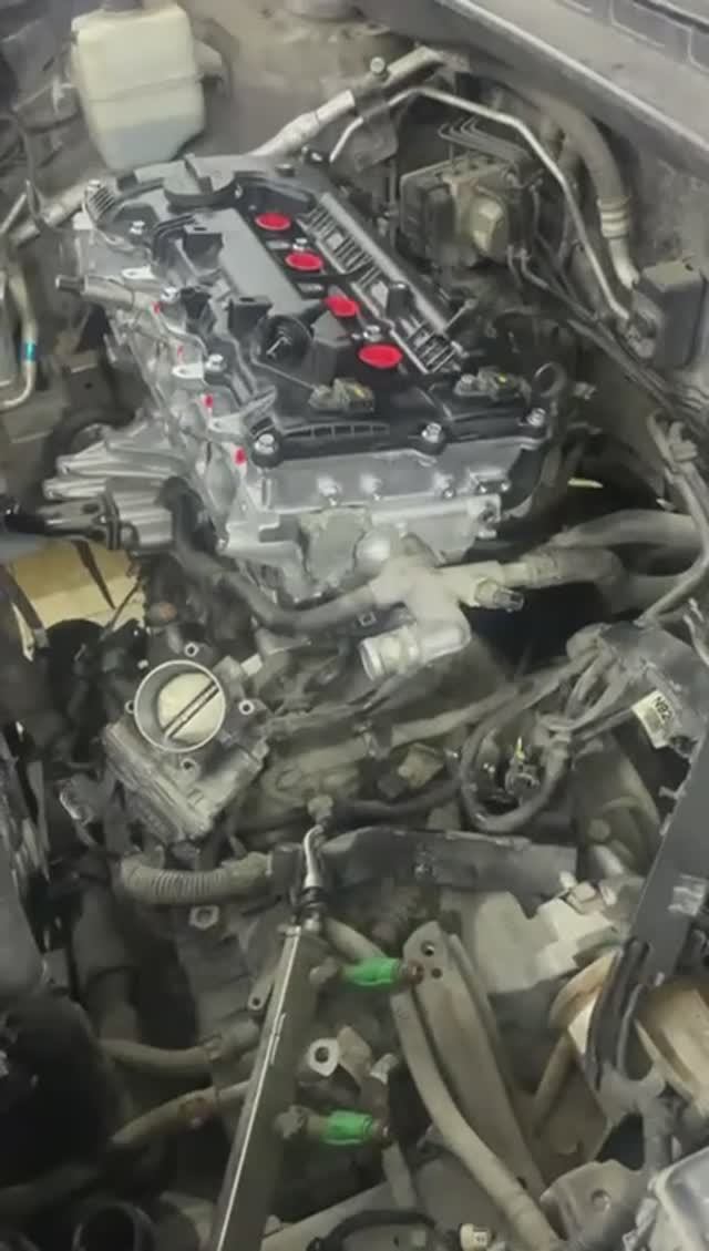 Установка нового двигателя G4NA 2.0L