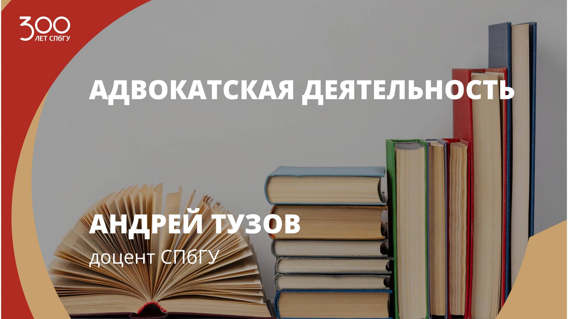 Андрей Тузов «Адвокатская деятельность»