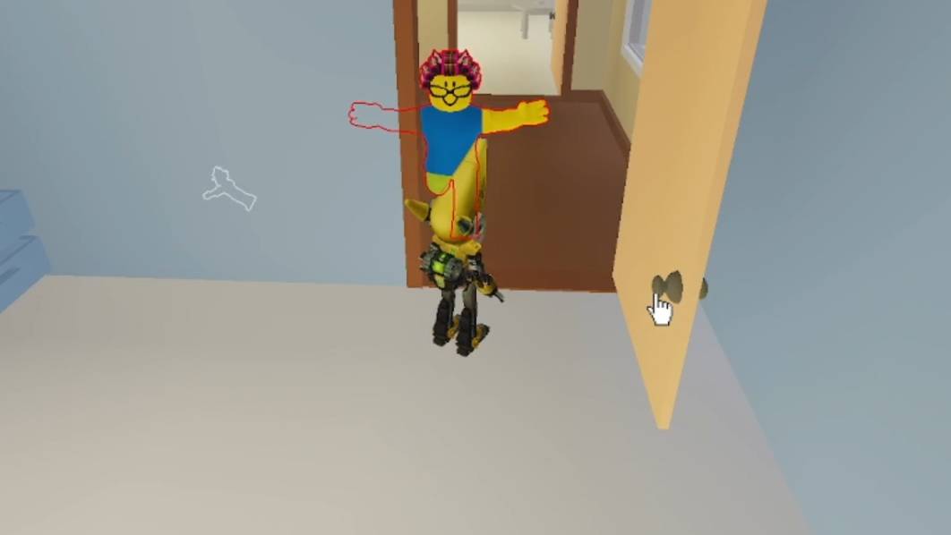 Попробуй украсть печеньки если сможешь пока бабушка спит и не попасться днем ей на глаза Roblox