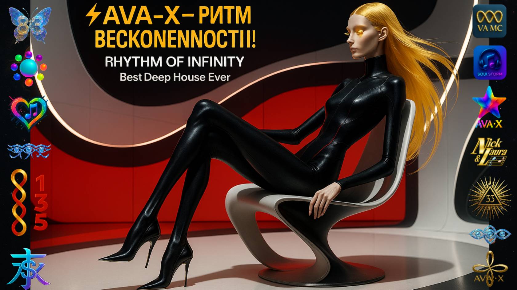 ⚡️AVA-X – РИТМ БЕСКОНЕЧНОСТИ! | RHYTHM OF INFINITY! | Best Deep House Ever #deephouse#edm#music#top