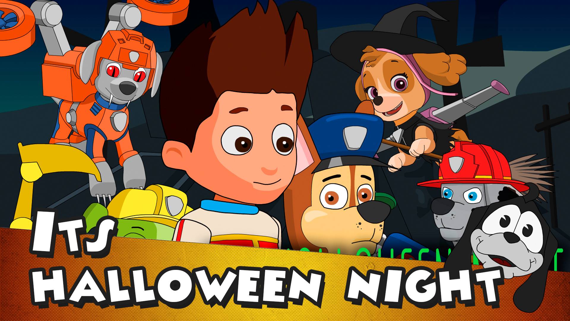 Halloween night | Raider | Song for babies | [Eng]