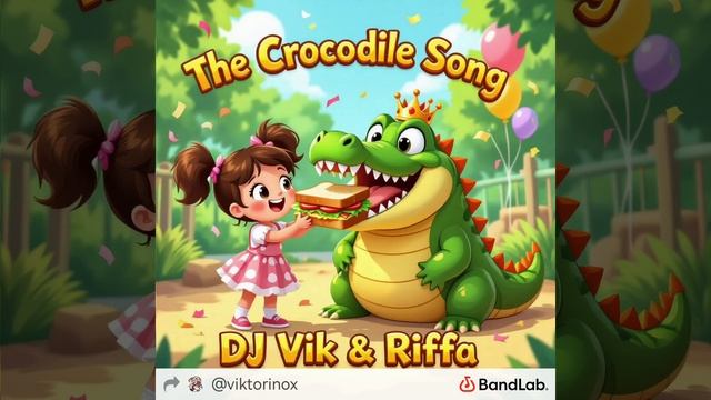I Fell in Love with a Crocodile (Kids Smash Hits 2025) - DJ Vik & Riffaella