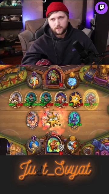 Попробовал Соляночку . Не получилось=(  #hsbg  #патч #just_svyat #heartstone #хартстоун