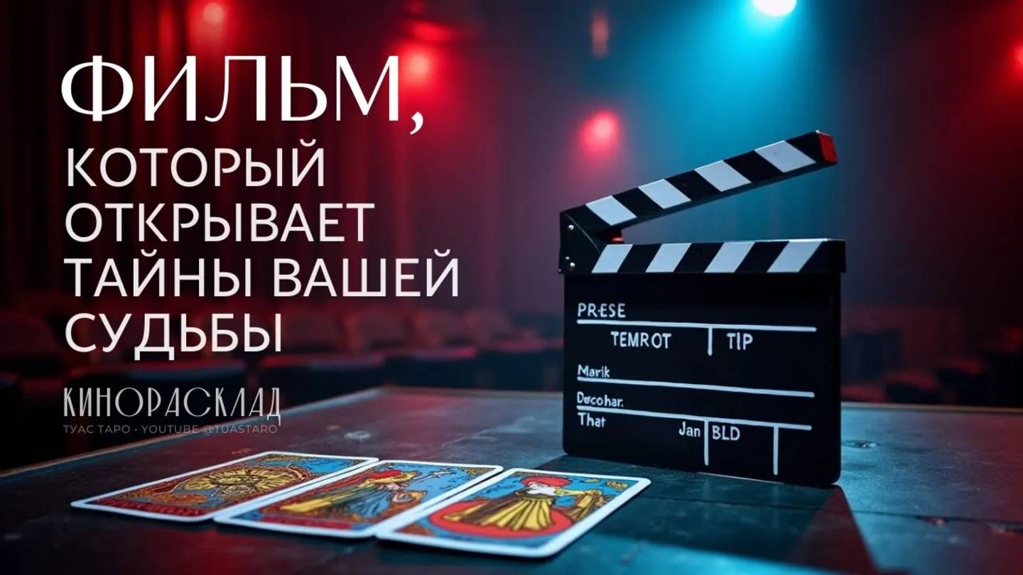 🎥 КиноРасклад: создай свою историю и раскрой тайны судьбы с картами Таро