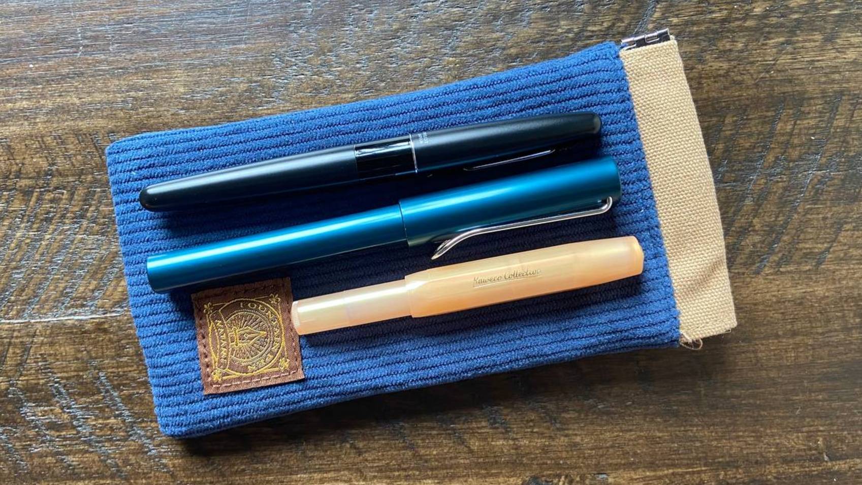 Пенал на три ручки от компании Natami