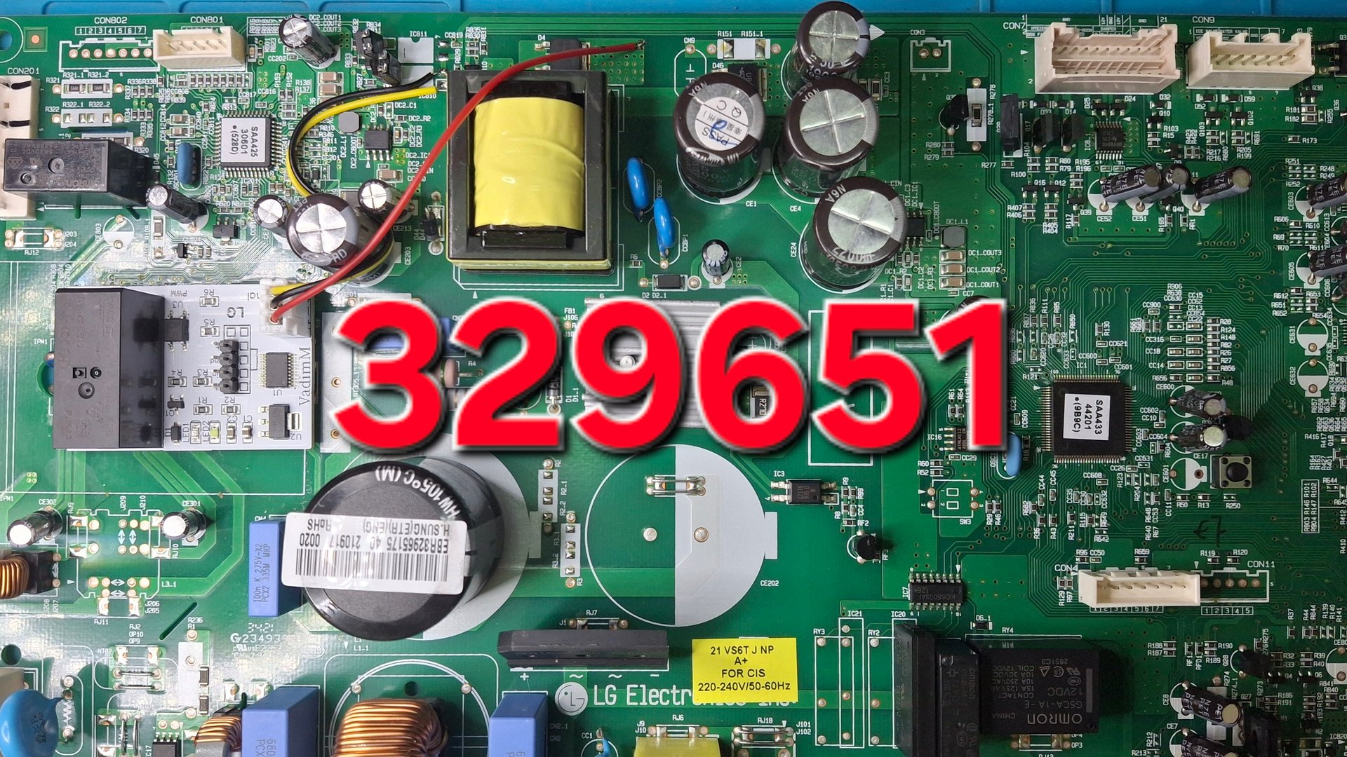 Обманка для холодильника LG