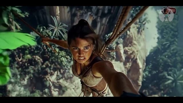 Пародия на Лару в ретро стиле от ИИ #7