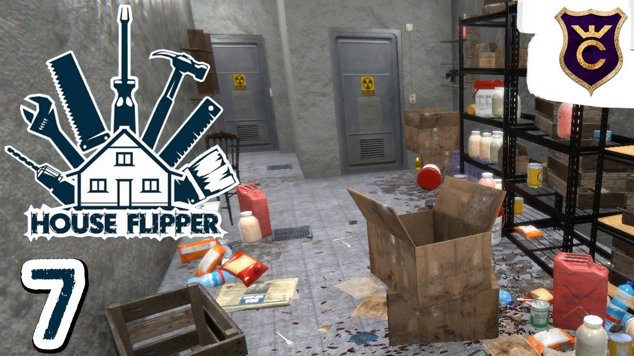 БУНКЕР ДЛЯ ТЁЩИ - House Flipper Прохождение #7