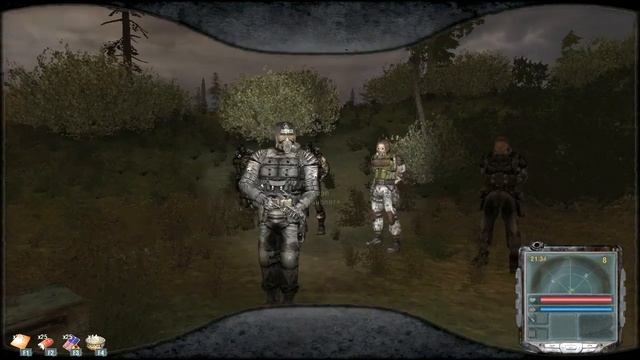 S.T.A.L.K.E.R. Мёртвый город # 11 Новый год, путепровод.