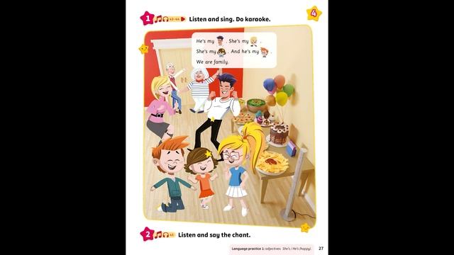 Kid's Box 1 New Generation Unit 4 page 27 track 44