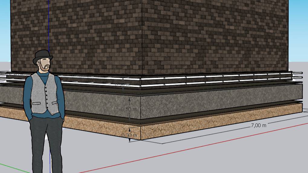 №2 Однокомнатный кирпичный дом зима/лето