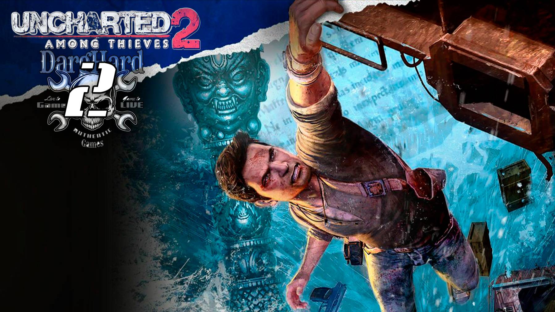 Uncharted 2^ Cреди воров. PS5. 02. Часть 2. Прохождение 4K UltraHD 2160p Без Комментариев!