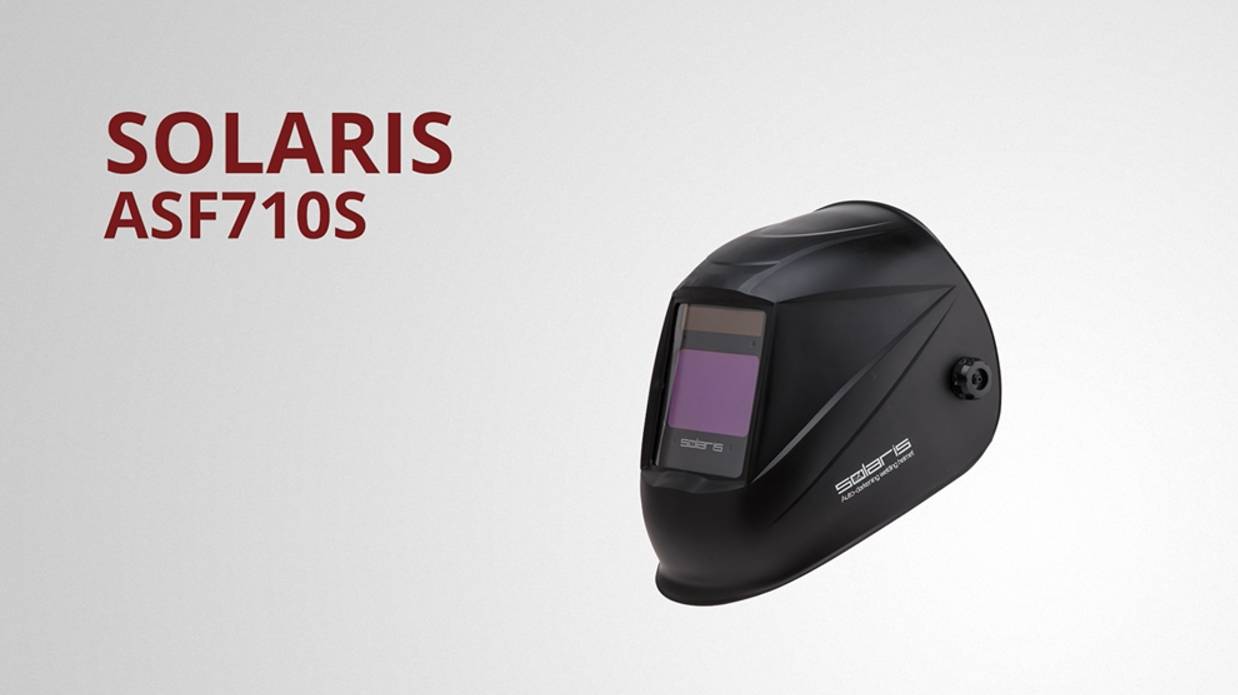 SOLARIS ASF710S Щиток сварщика с самозатемняющимся светофильтром