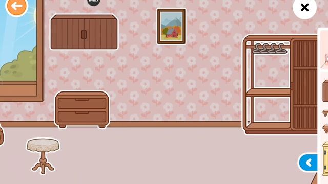 Обустройство нового дома в toca boca