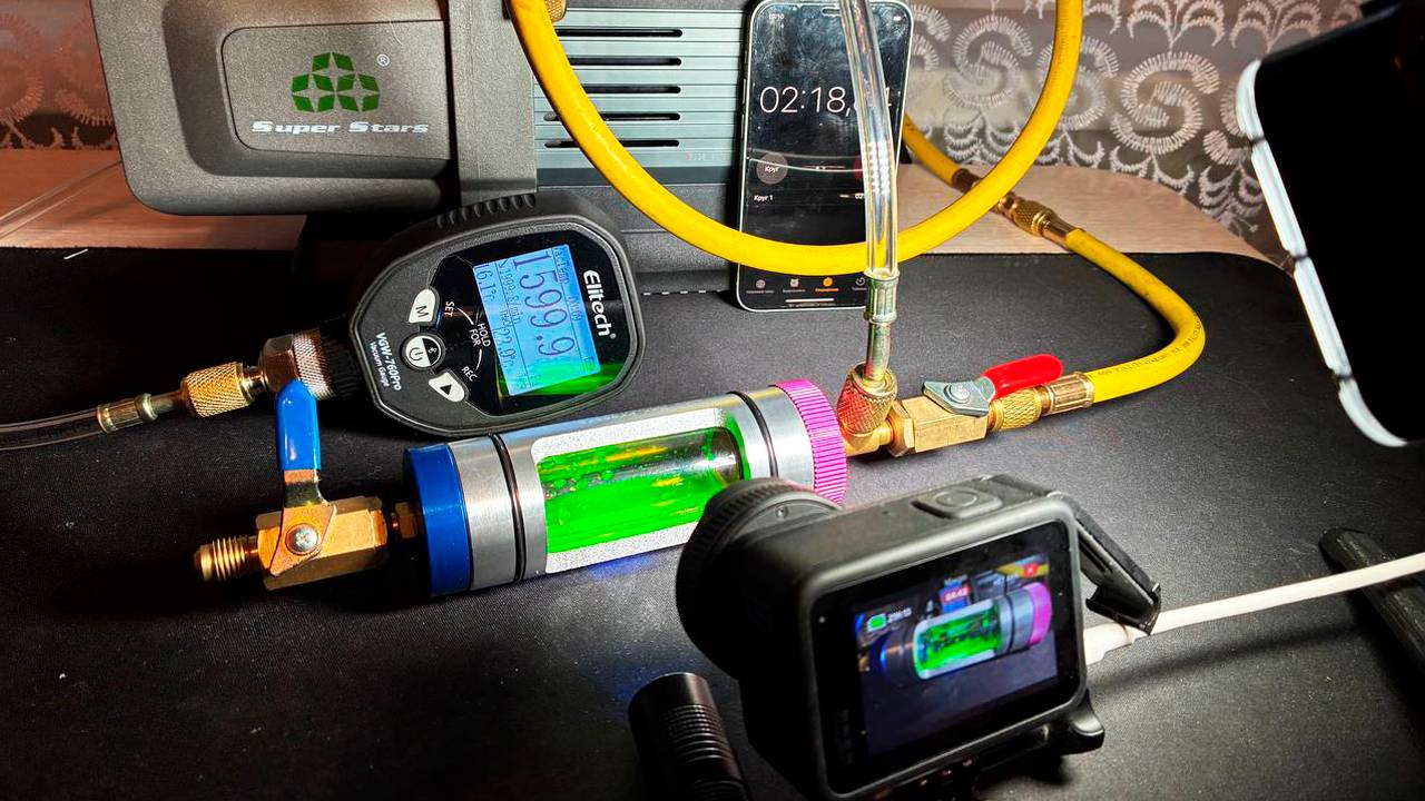 Эксперименты с вакуумом, влагой, промывкой и азотом