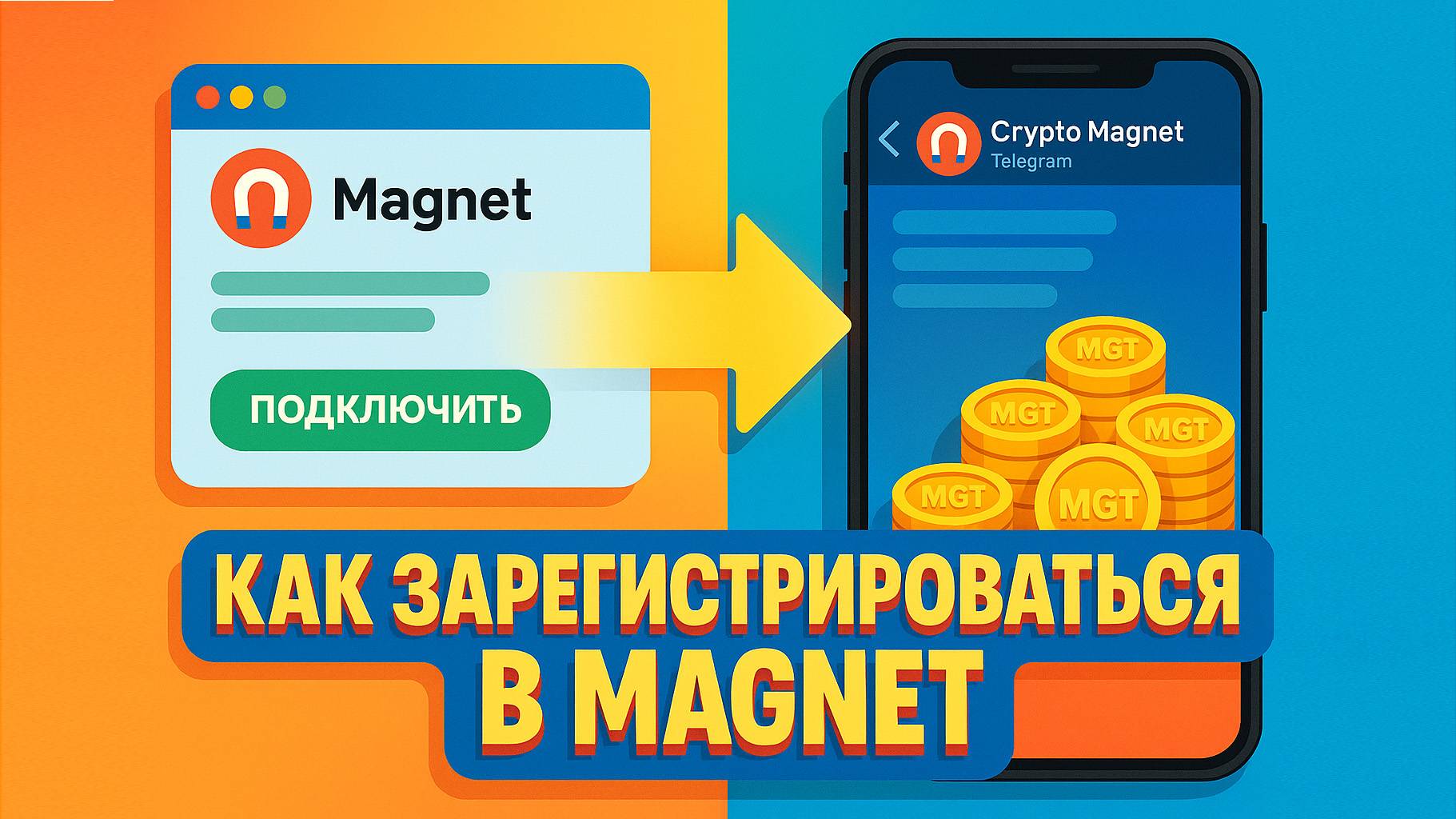Регистрация на платформе Magnet