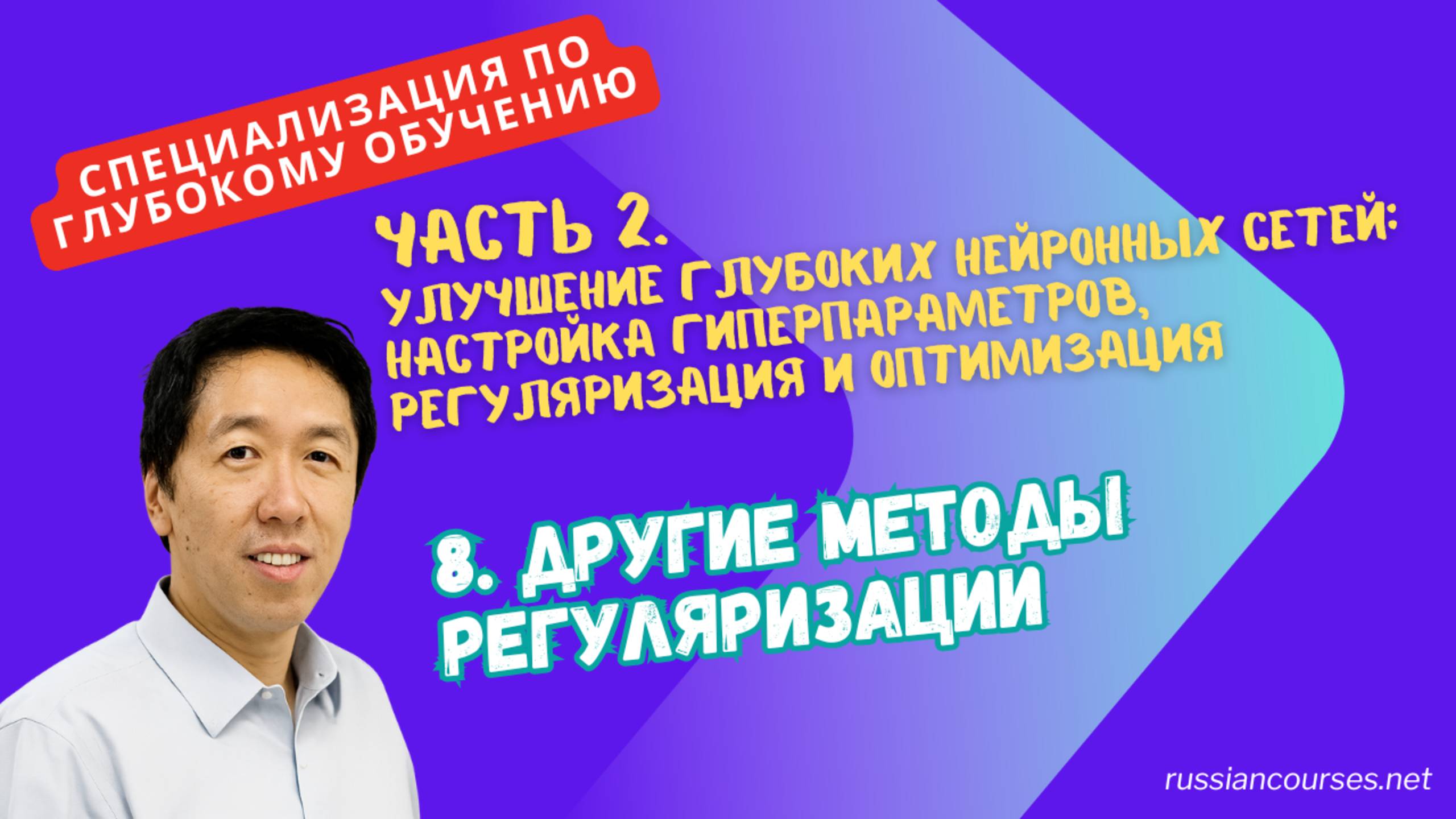 8. Другие методы регуляризации