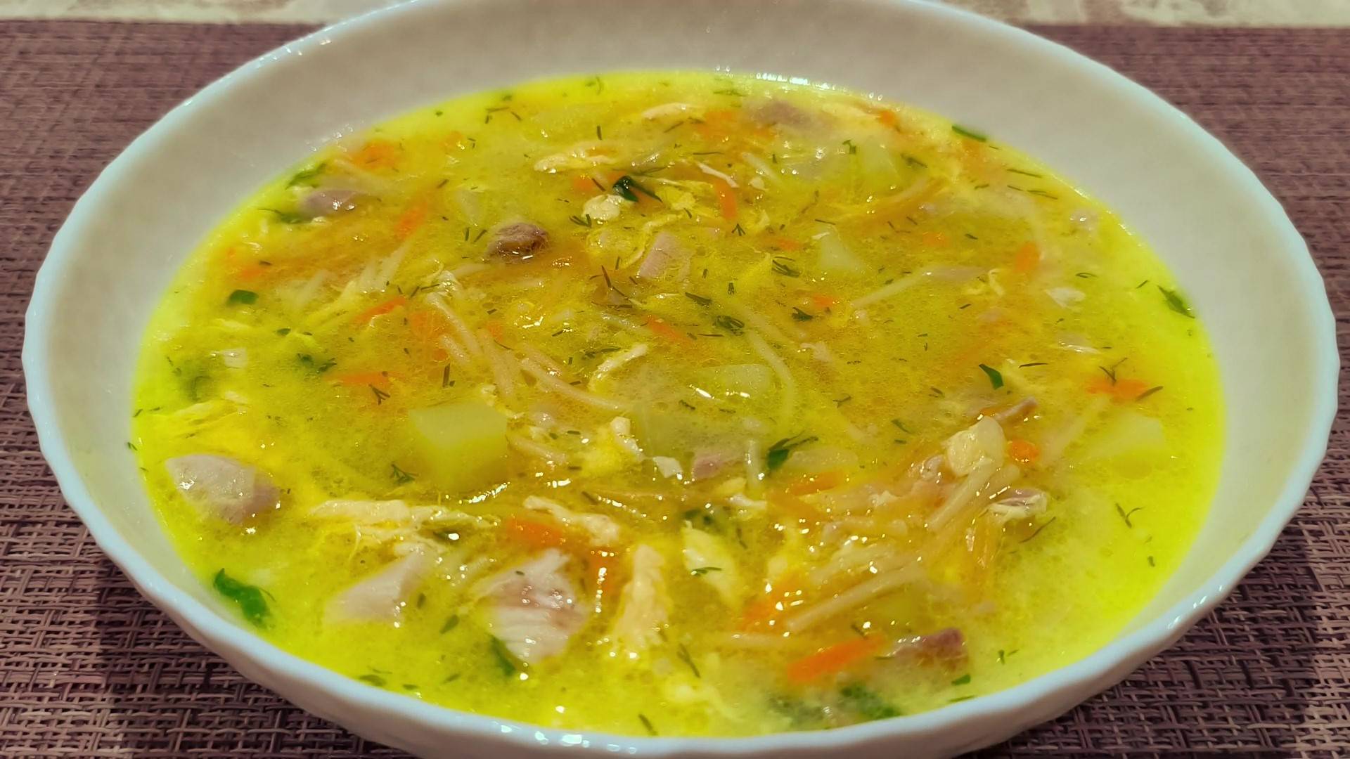 Кудрявый Суп, Цельнозерновые Оладьи с Яблоками, нежный Салат. Рецепты ПП.