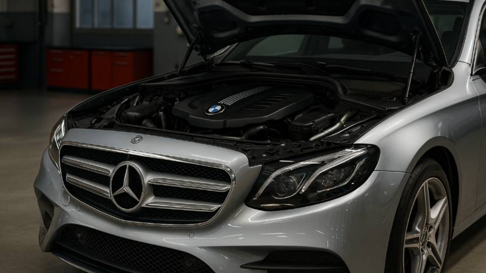 Mercedes ставит моторы BMW фанаты обеих марок в шоке.