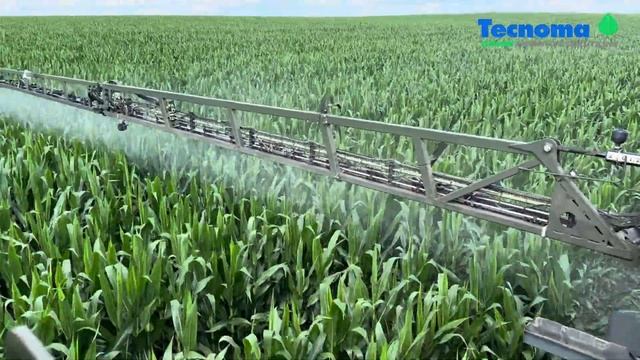 TECNOMA LASER.  Стабильная штанга - стабильный урожай.  Система крепления штанги Albatros.