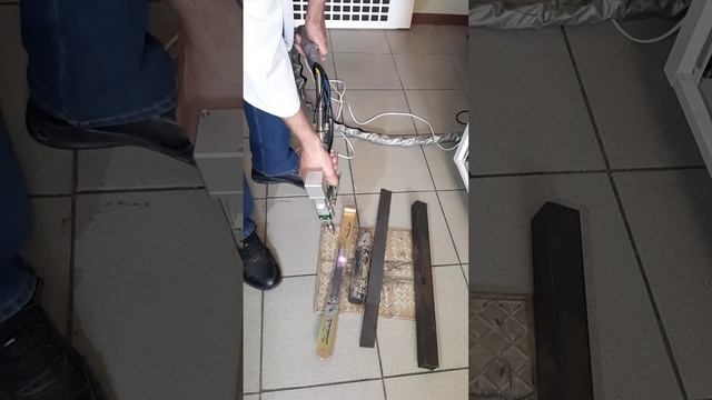 Проверка аппарата лазерной сварки после ремонта Контроллер RDWelderSW-V2Pro Пистолет Relfar FWH20