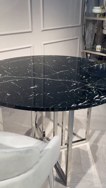 📌 Стол с керамической столешницей Баррель F-1375