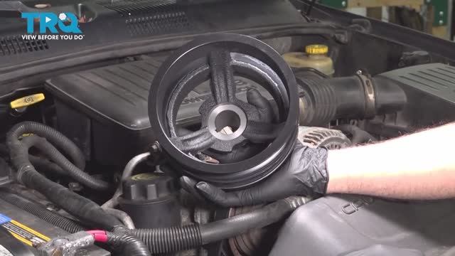 117. Как заменить гармонический балансир мотора 4.7 на Jeep WJ (1999 - 2004)